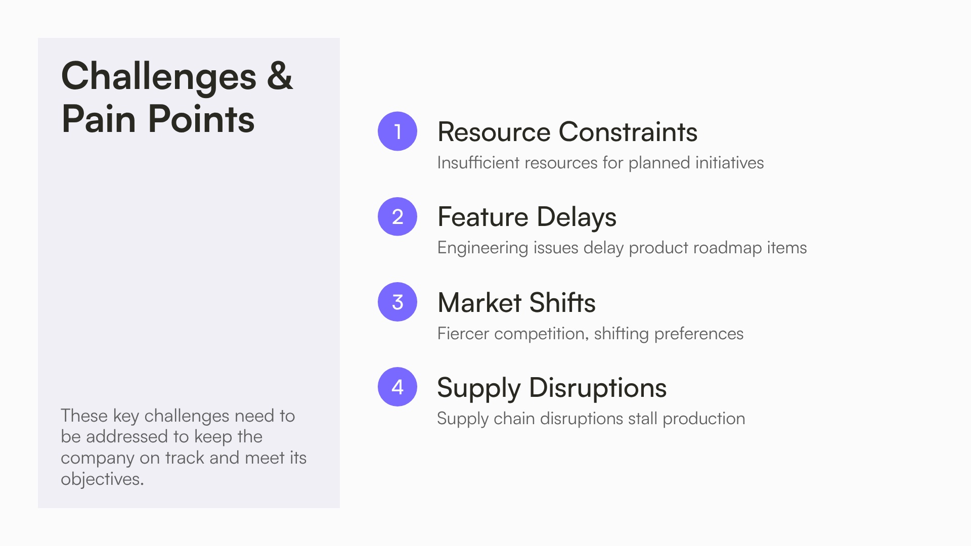 Board Report Presentation Template